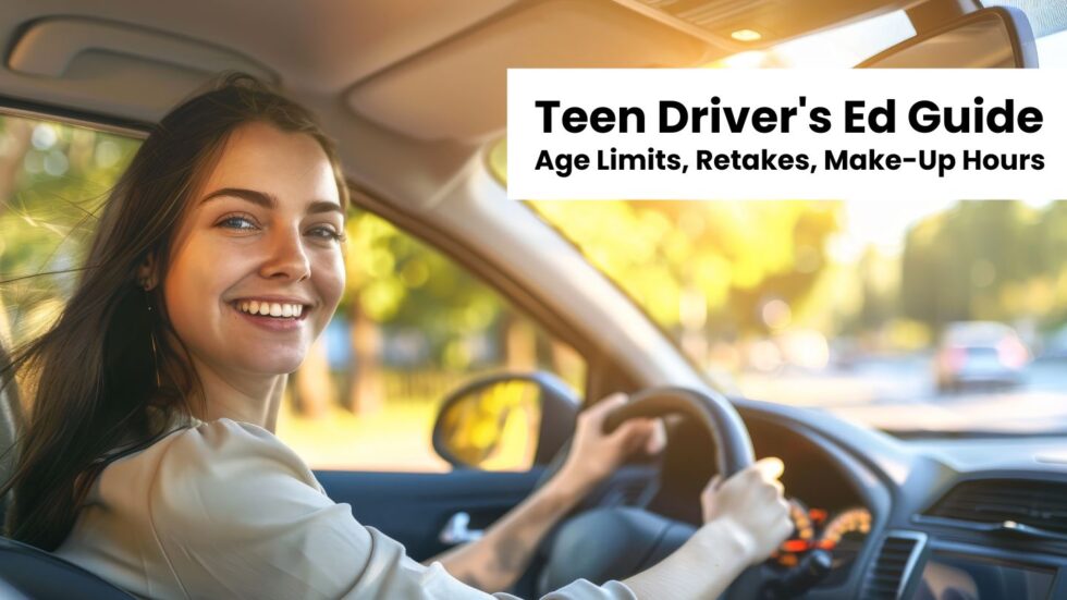 Teen Driver’s Ed Guide Georgia: Age Limits, Retakes, Make-Up Hours ...